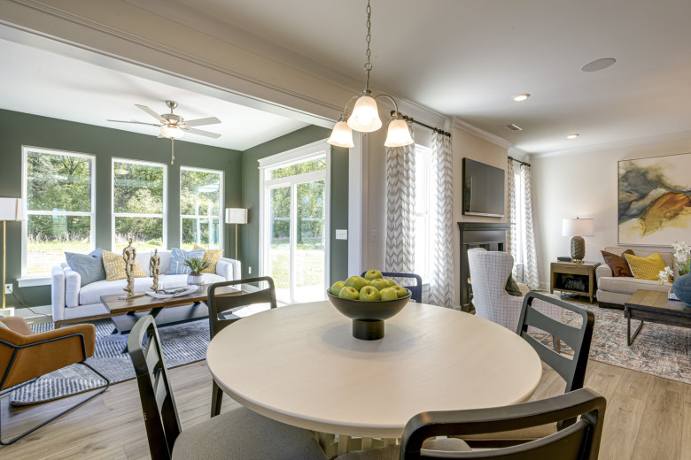 Davidson 7203 H - Model Home at Ford Meadows - Front on Slab | Eastwood ...