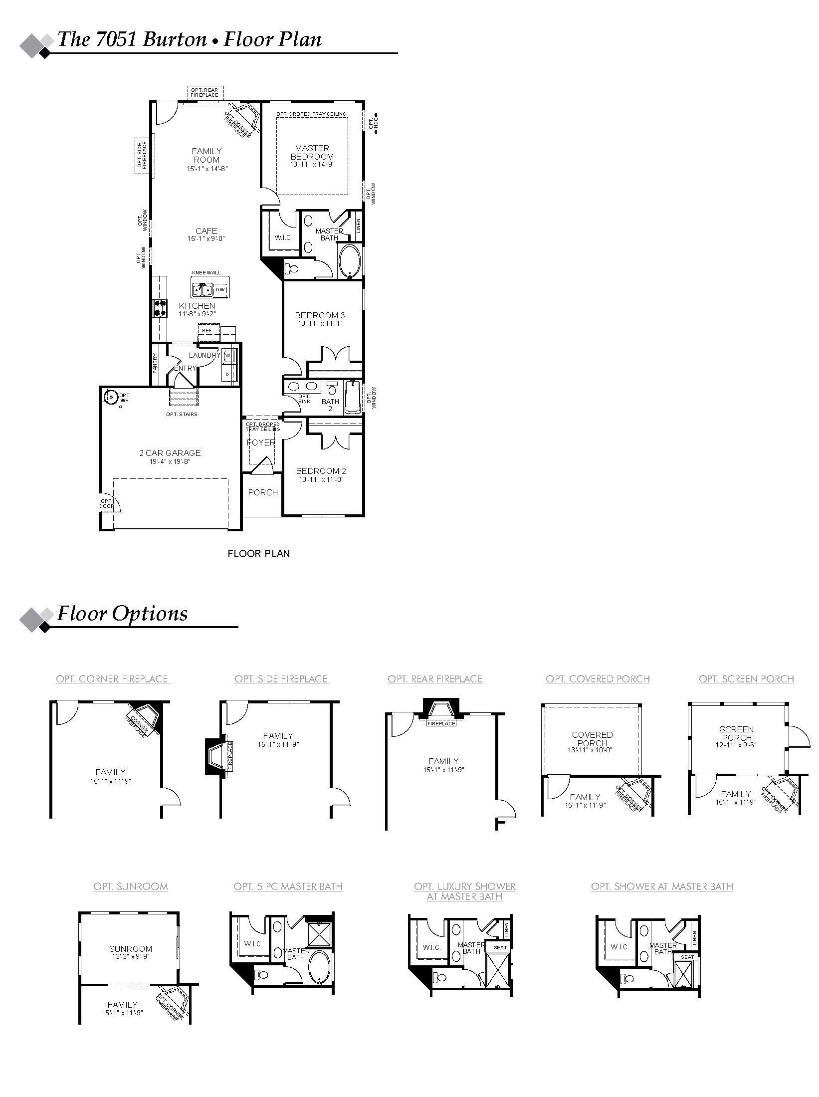 Burton Floor Plan | Build On Your Lot | Eastwood Homes