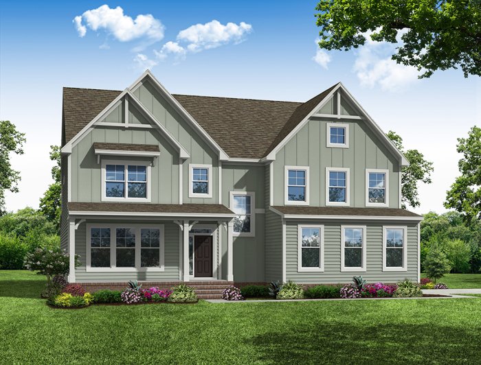 New Waverly Floor Plan in Providence Forge, VA | Eastwood Homes