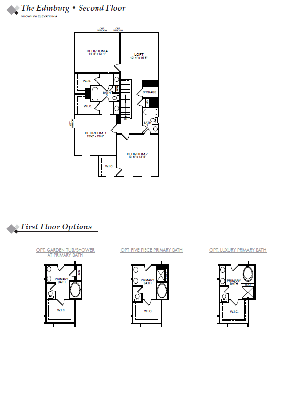 Edinburg Floor Plan | Eastwood Homes