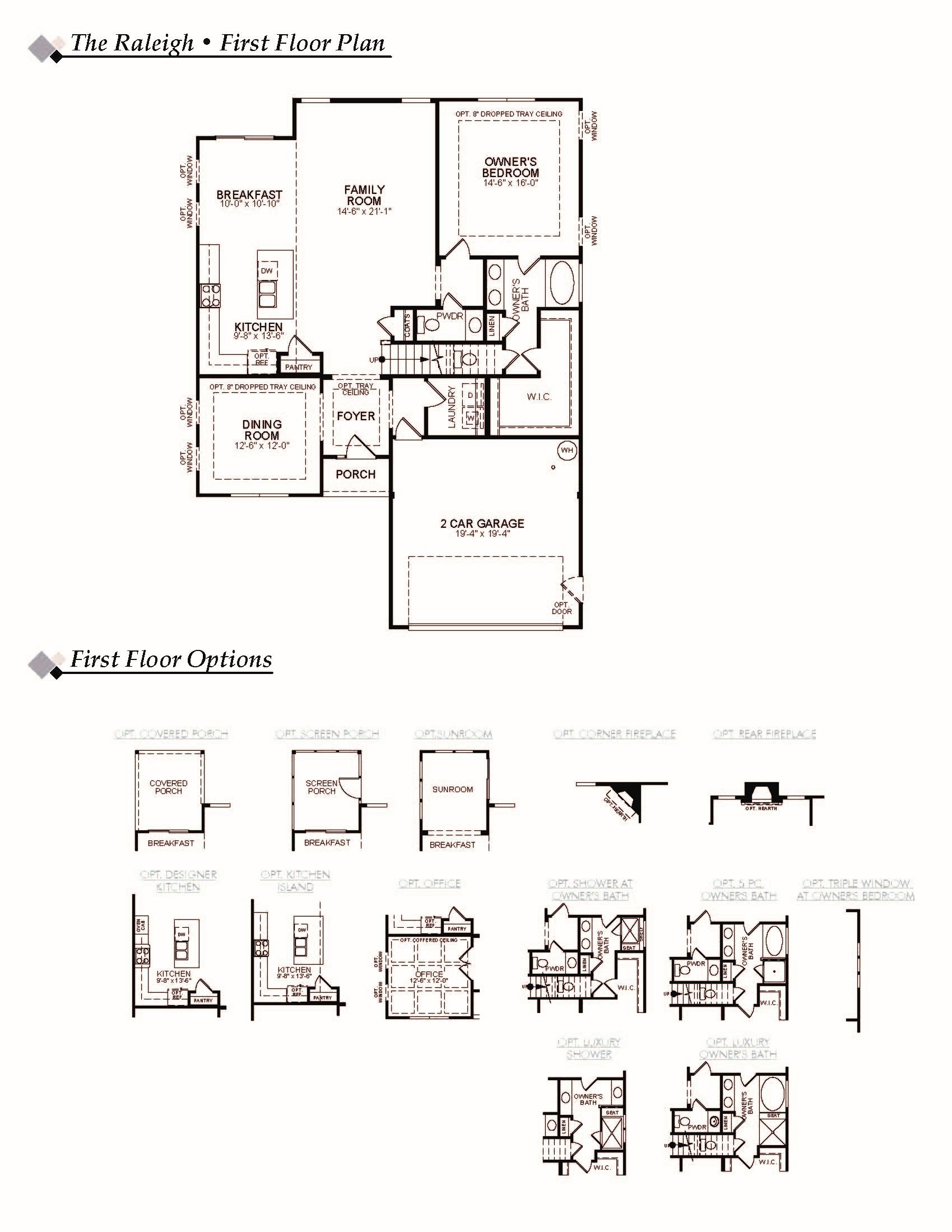 Eastwood Homes Raleigh Floor Plan | Viewfloor.co