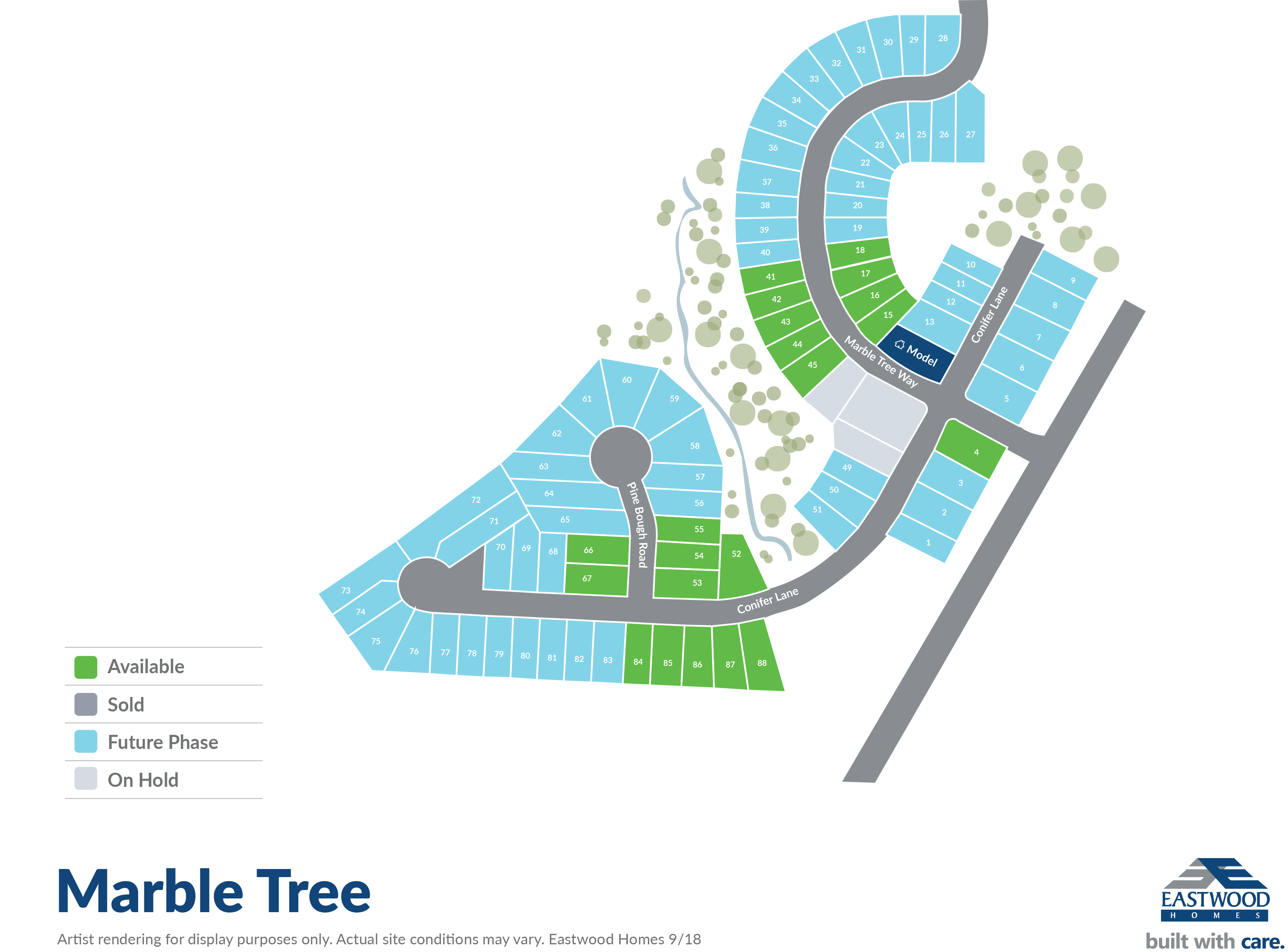 Marble Tree | Ball Ground, GA Homes For Sale | Eastwood Homes