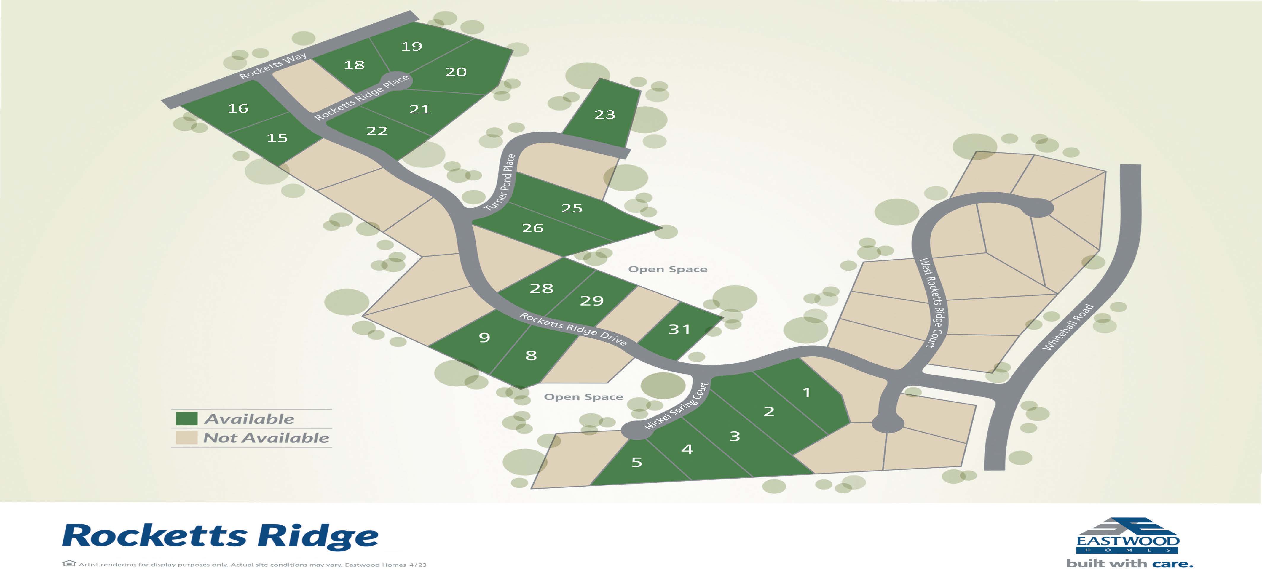 Rocketts Ridge | Goochland, VA Homes For Sale | Eastwood Homes