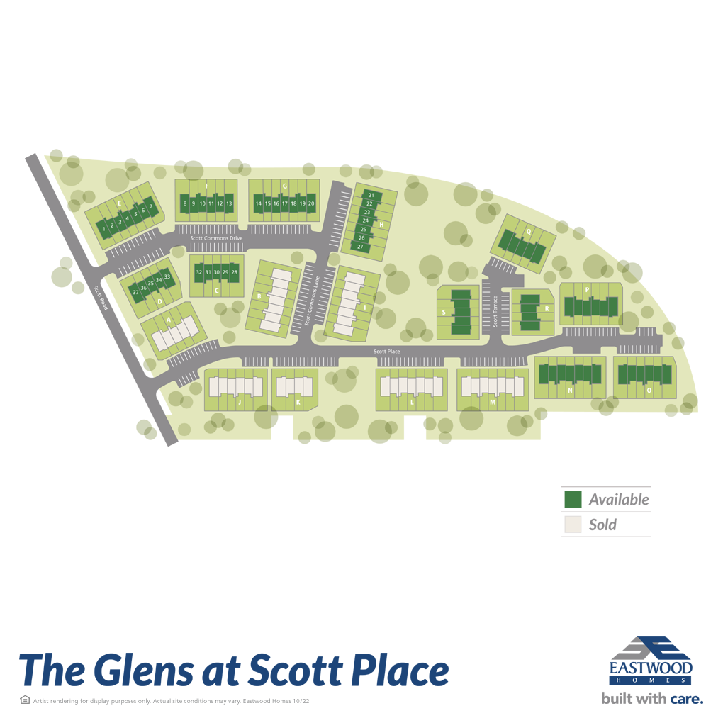 Glens at Scott Place Townhomes | Richmond, VA Homes For Sale | Eastwood ...