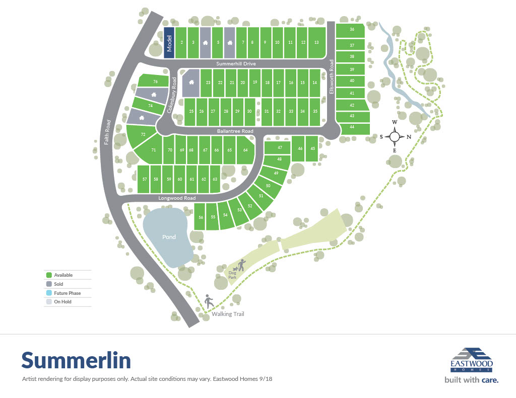 Summerlin | Mooresville, NC Homes For Sale | Eastwood Homes