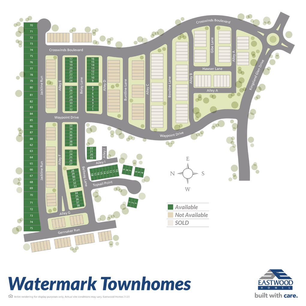 Watermark Home Community | Chesterfield, VA Homes For Sale | Eastwood Homes