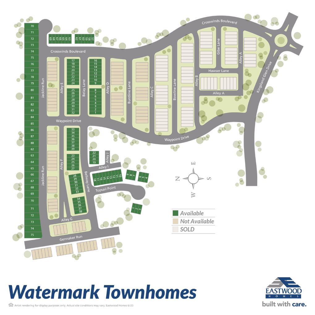 Watermark | Chesterfield, VA Homes For Sale | Eastwood Homes