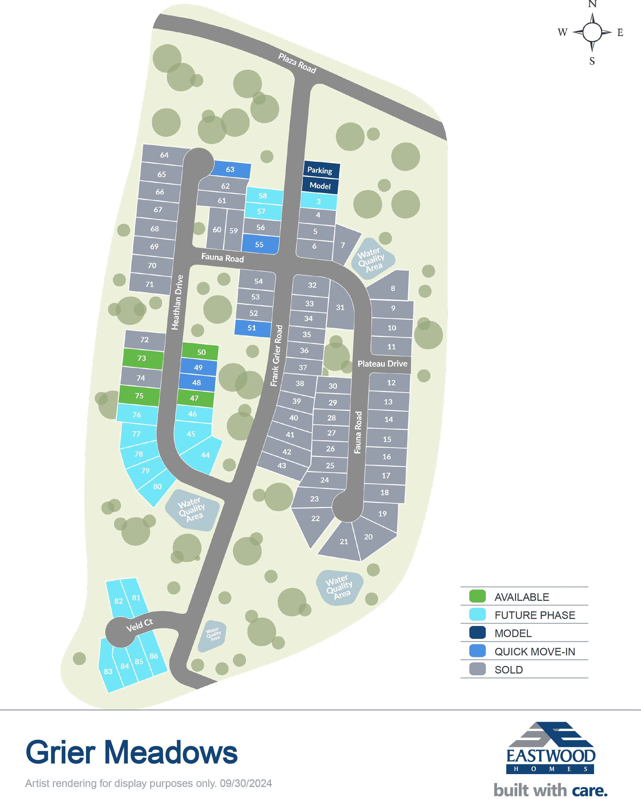 Grier Meadows | Homes For Sale In Charlotte | Eastwood Homes